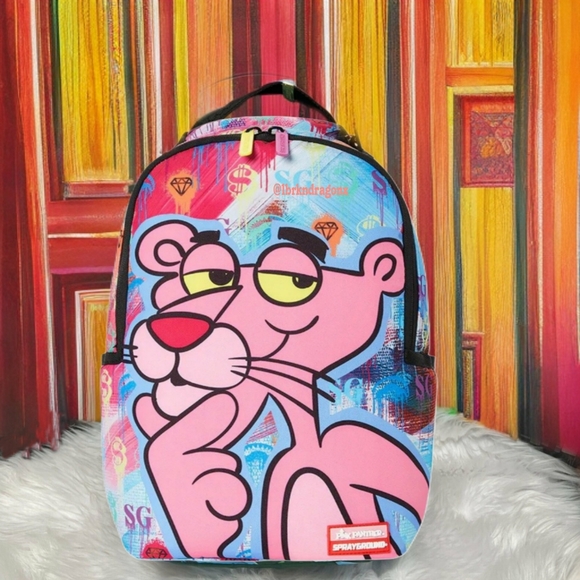 Sprayground | Bags | Big Pink Panther Sprayground Limited Edition ...